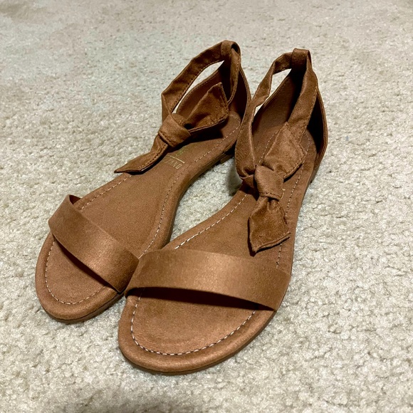 Vizzano | Shoes | Nude Suede Sandals With Wrap Heel Detail Vizzano ...